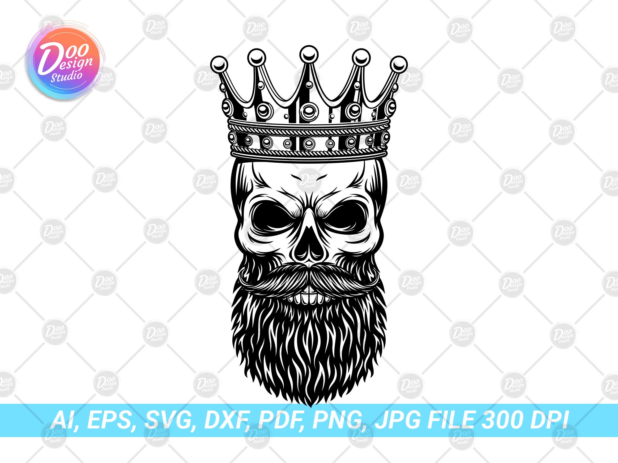 King Skull Svg Skull Svg Skeleton Svg Svg Files for Cricut - Etsy