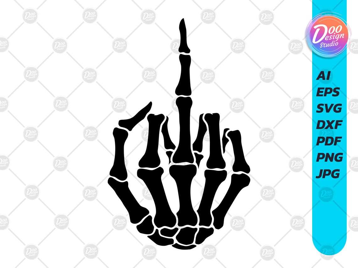 Mittelfinger svg, Skeleton svg, Mittelfinger Png, Skeleton Hand svg ...