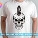 Mohawk Skull Svg, Skull Svg, Skeleton Svg, Skull Clipart, Skull Clip ...