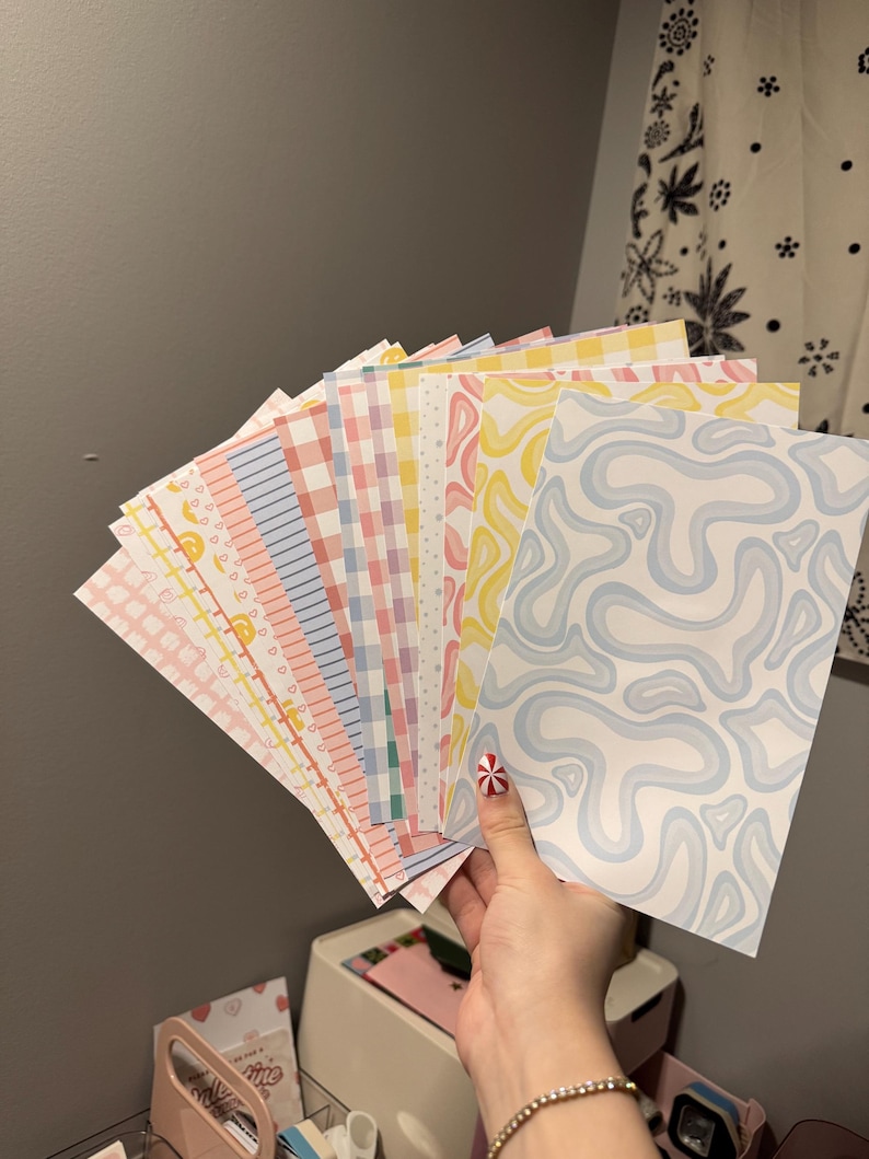 Junk Journal Paper Pack Vol. 1 (official GLJ Paper Pack 20 Sheets) - Etsy