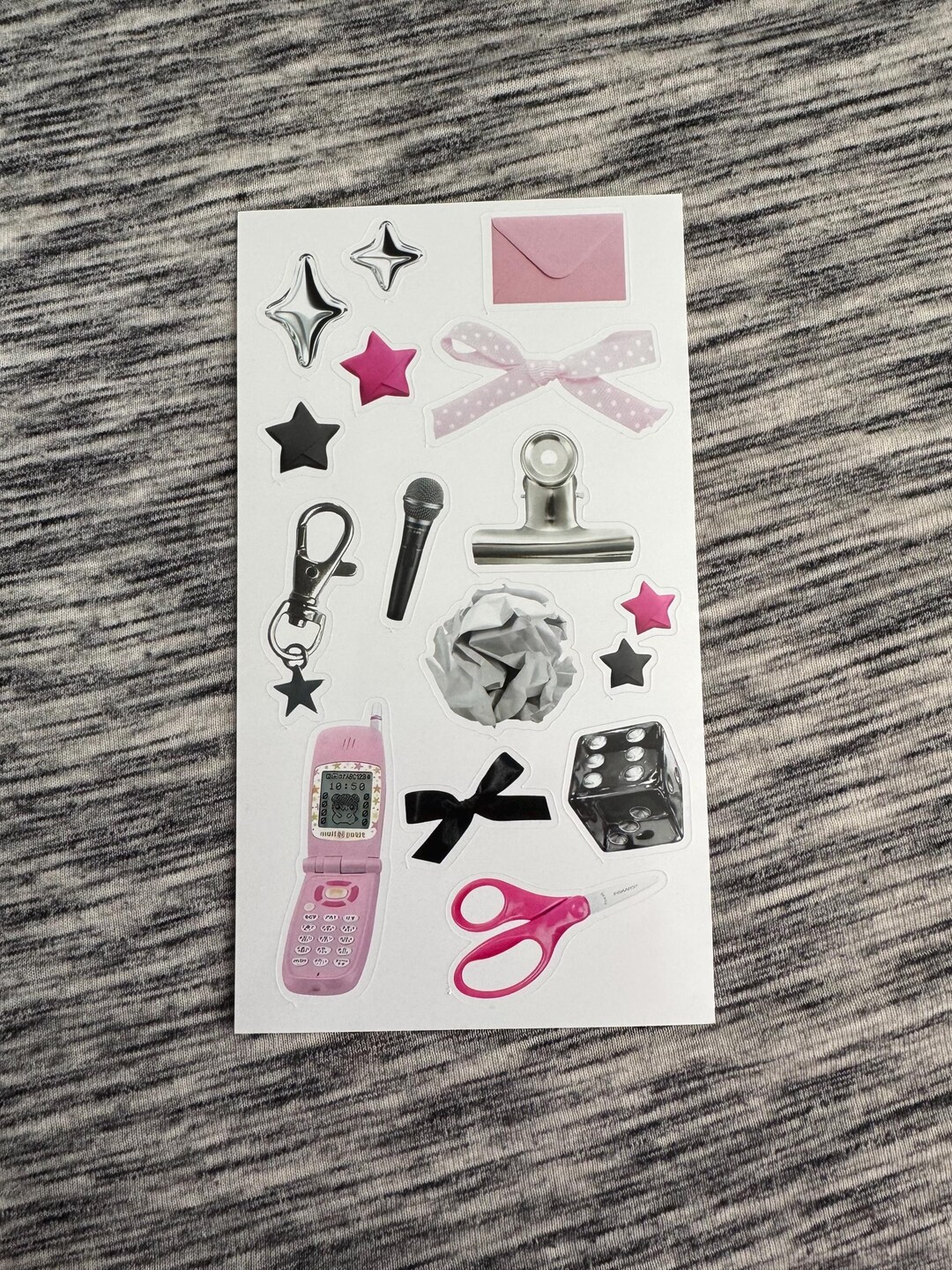 Crafty Diva Junk Journal Sticker Sheet 4x6 - Etsy