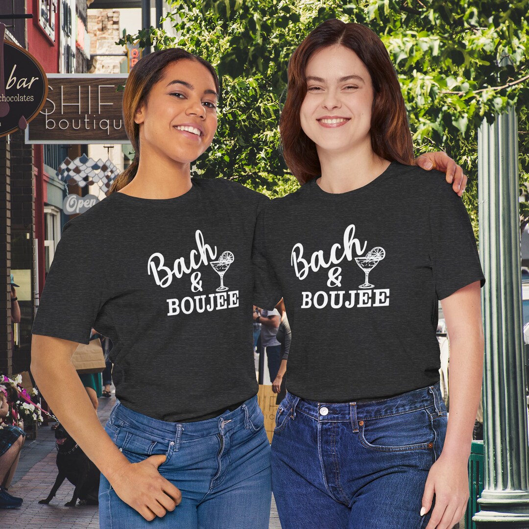 Bach and Boujee Shirt Bachelorette Party Shirt Groovy Retro ...