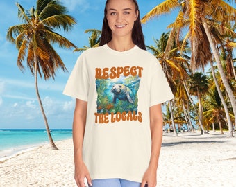 Manatee Shirt Respect the Locals Shirt Coconut Girl Shirt Save the ...