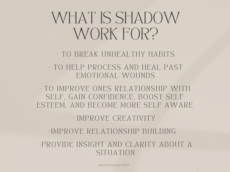 Shadow Work Journal, Goodnotes Journal, Mental Health Journal - Etsy