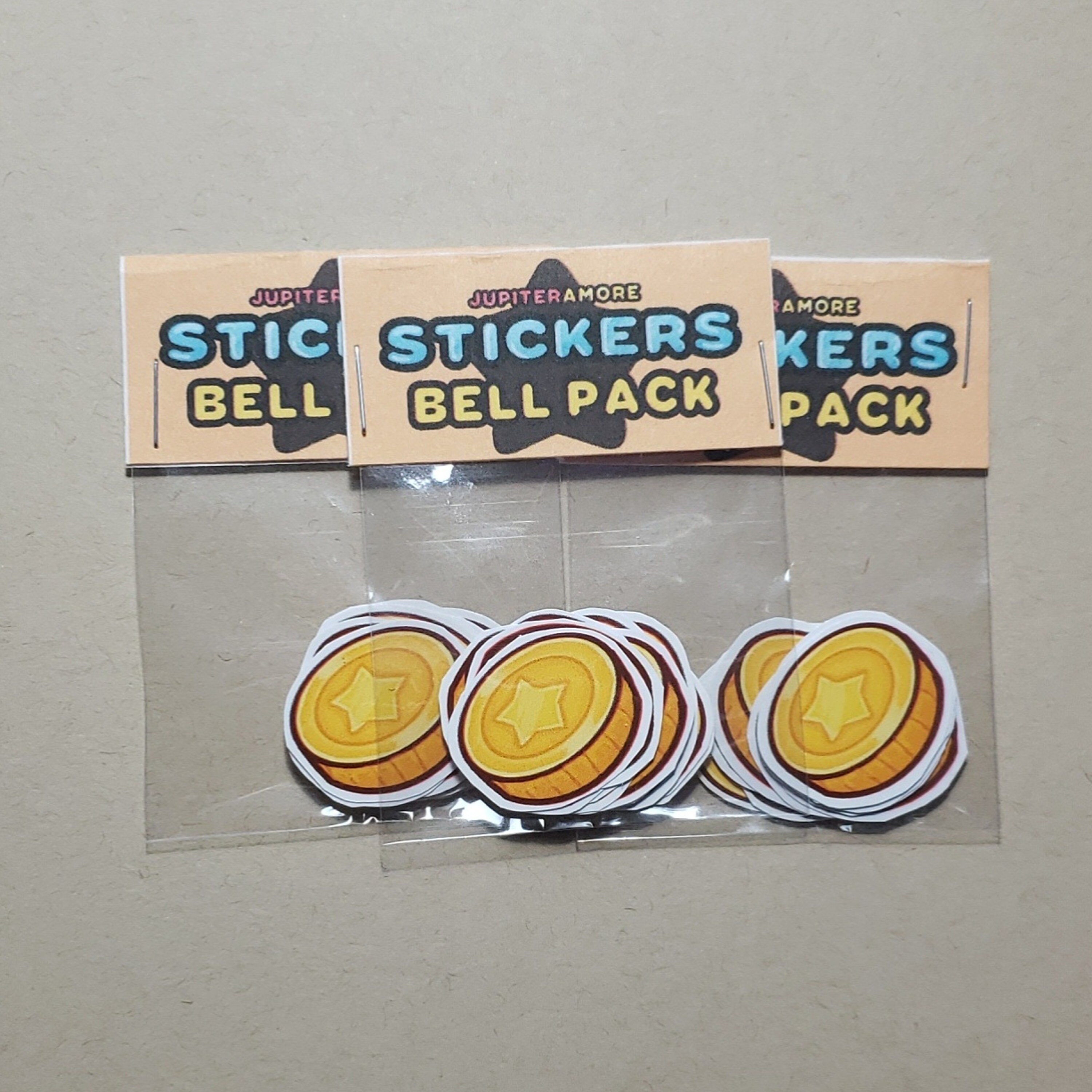 Animal Crossing Bell Sticker Pack | Etsy