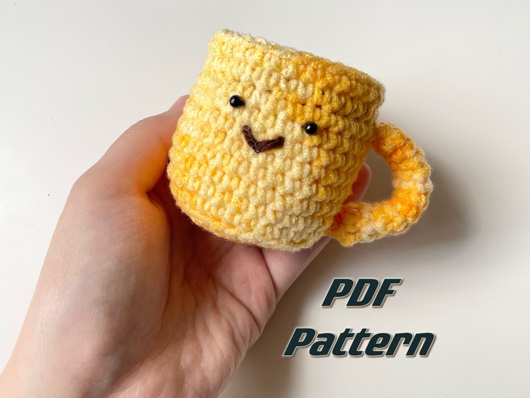 The Mug Crochet Pattern - Crochet Amigurumi - Crochet Starter Pattern ...