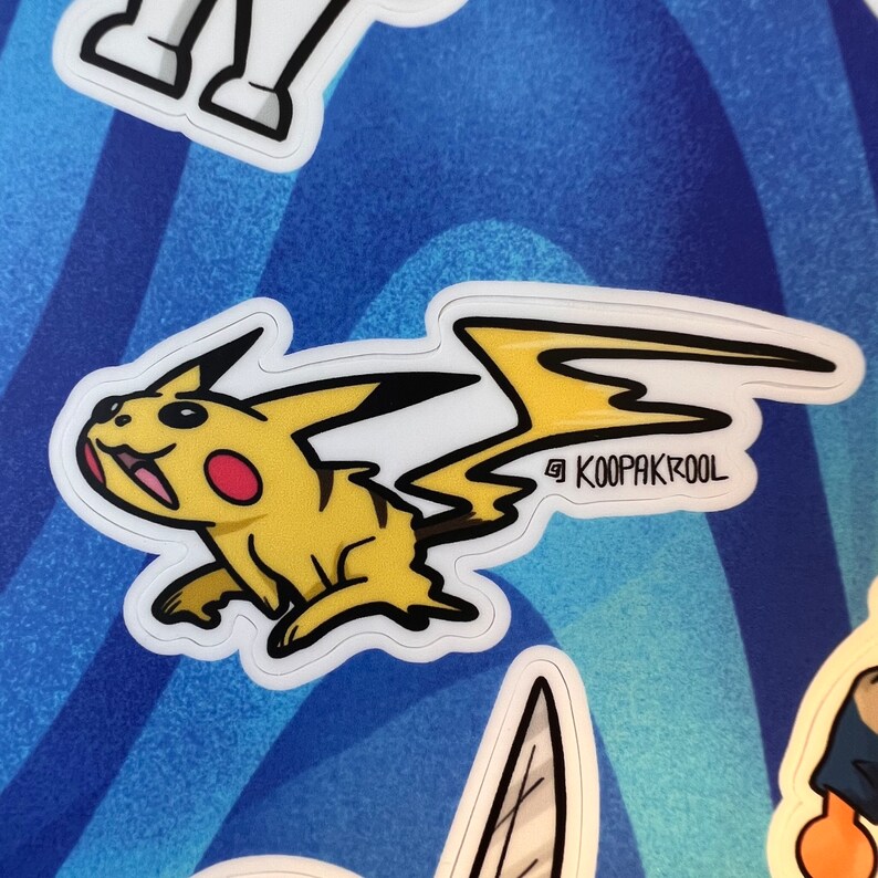 Nintendo / Undertale / Pokémon / Splatoon MORE Stickers - Etsy