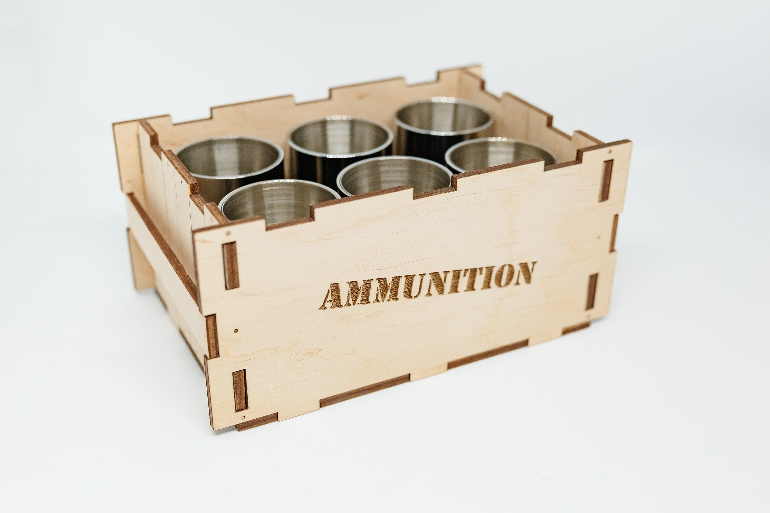 Bullet Casing Shot Glass Army Gift 30mm Bullet Casing - Etsy