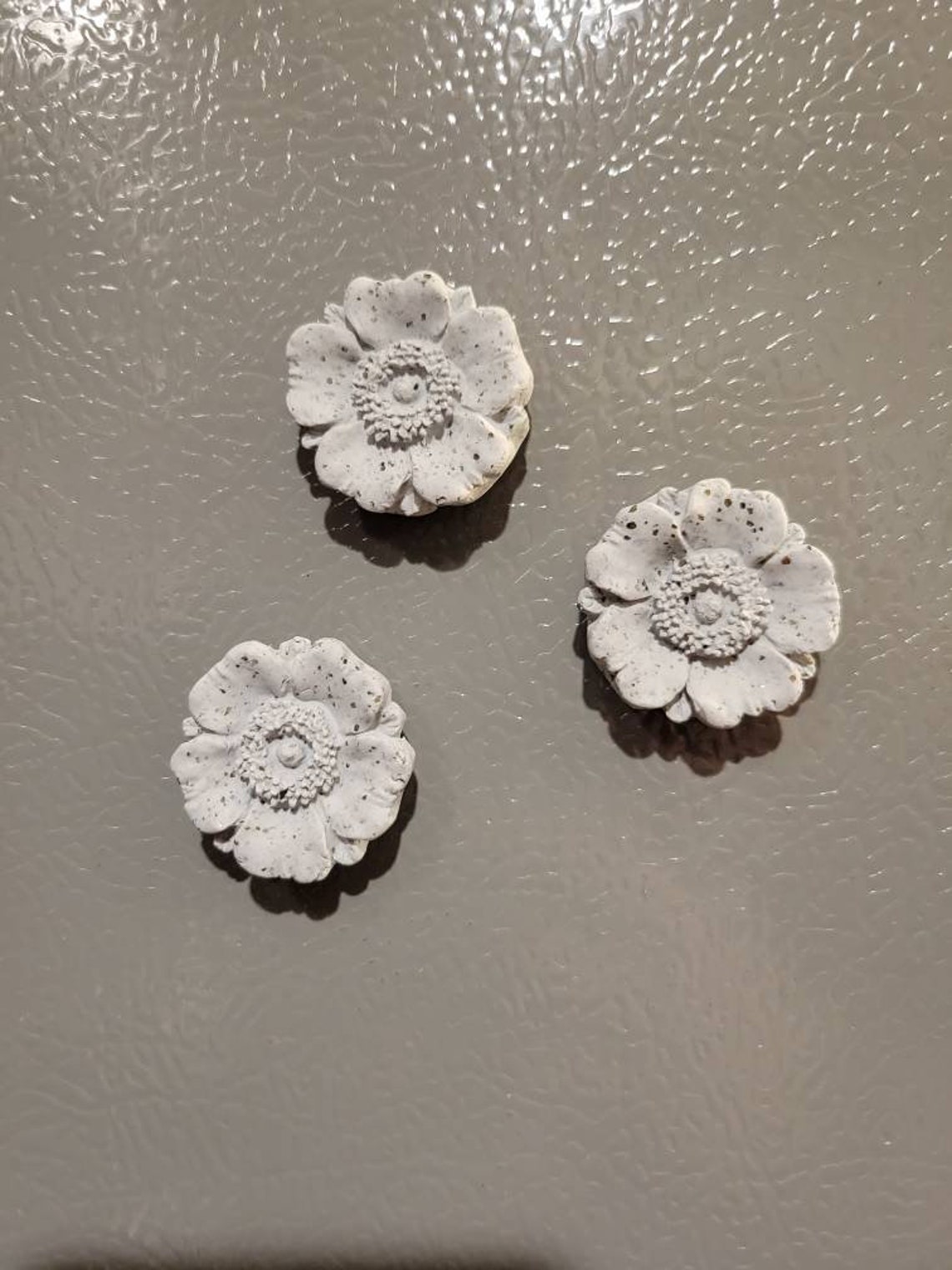 Flower Magnets Clay Magnets Poppy Flower Large | Etsy