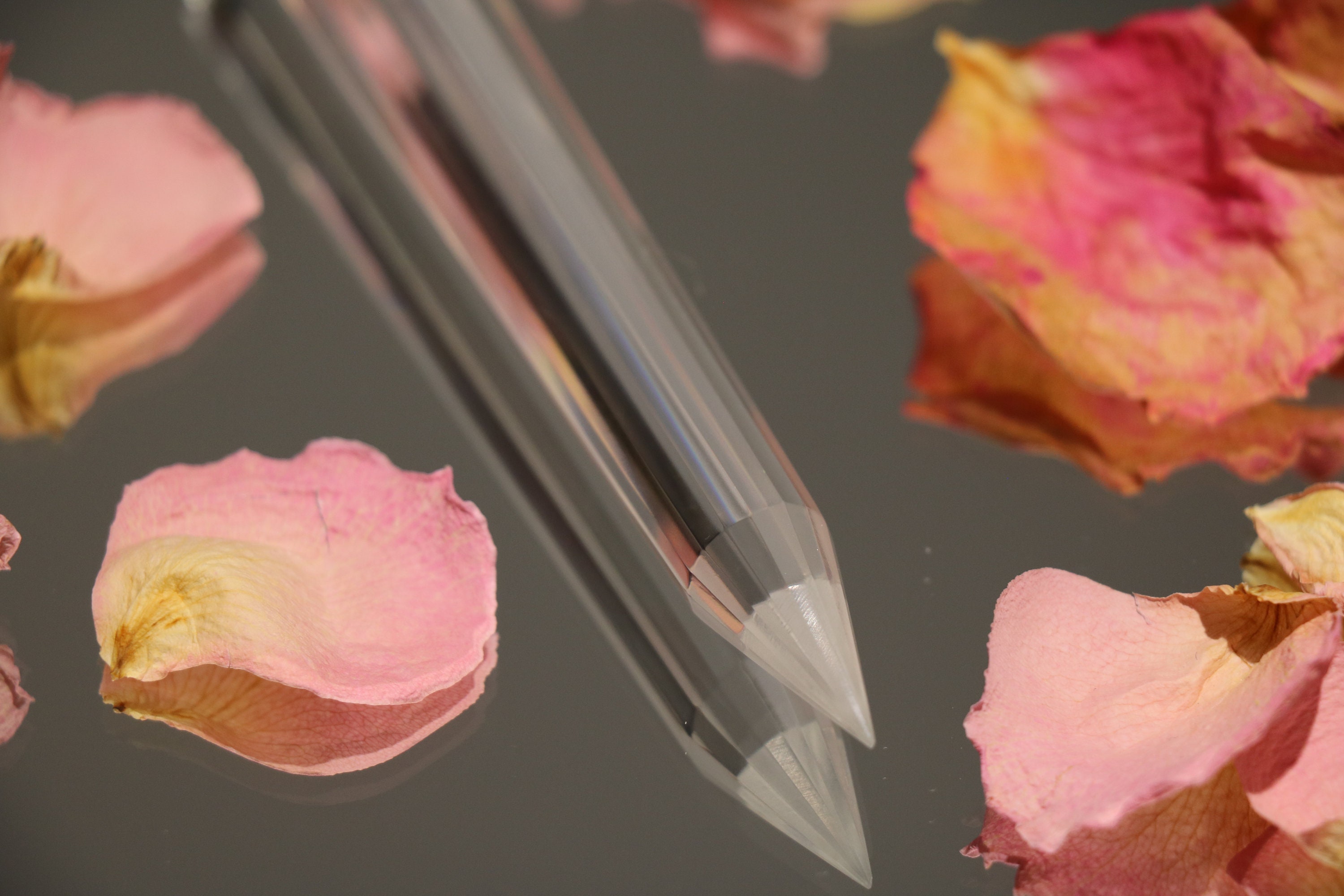 Clear Quartz Crystal Healing Pencil - Etsy