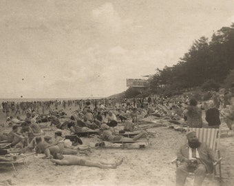 Topless strand foto - Etsy Nederland