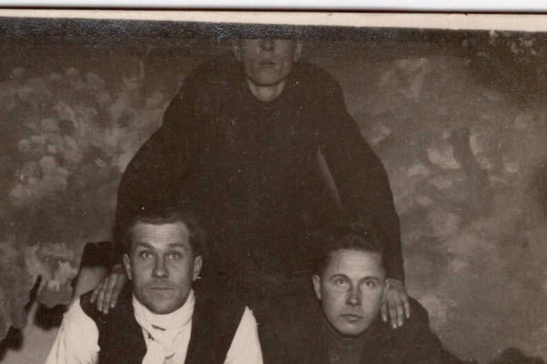 Men Human Pyramid, 1920s, Vintage Photo - Etsy