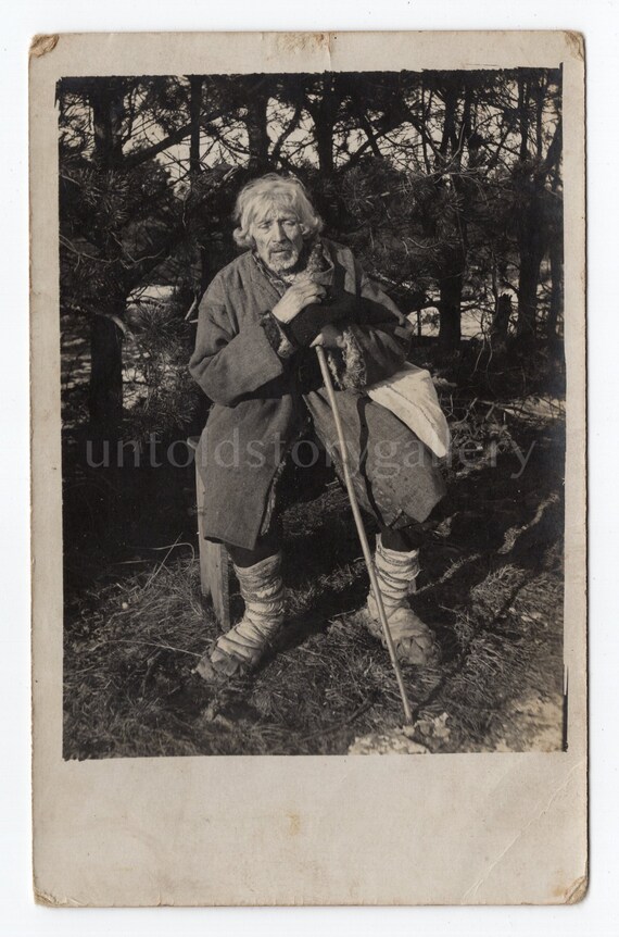 The Old Forest Man Vintage Photo | Etsy
