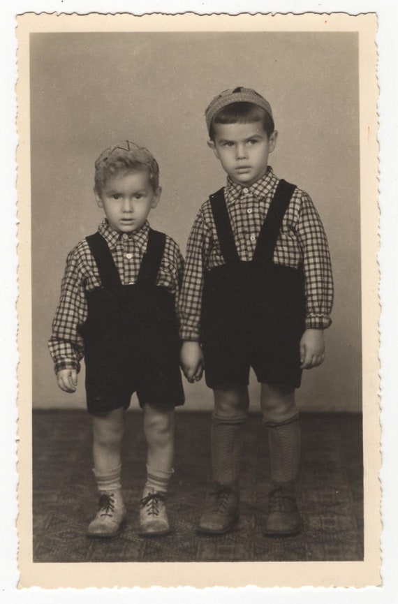 Little Brothers Vintage Photo | Etsy