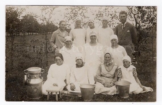 Fresh Cows Milk 1930s Vintage Photo - Etsy