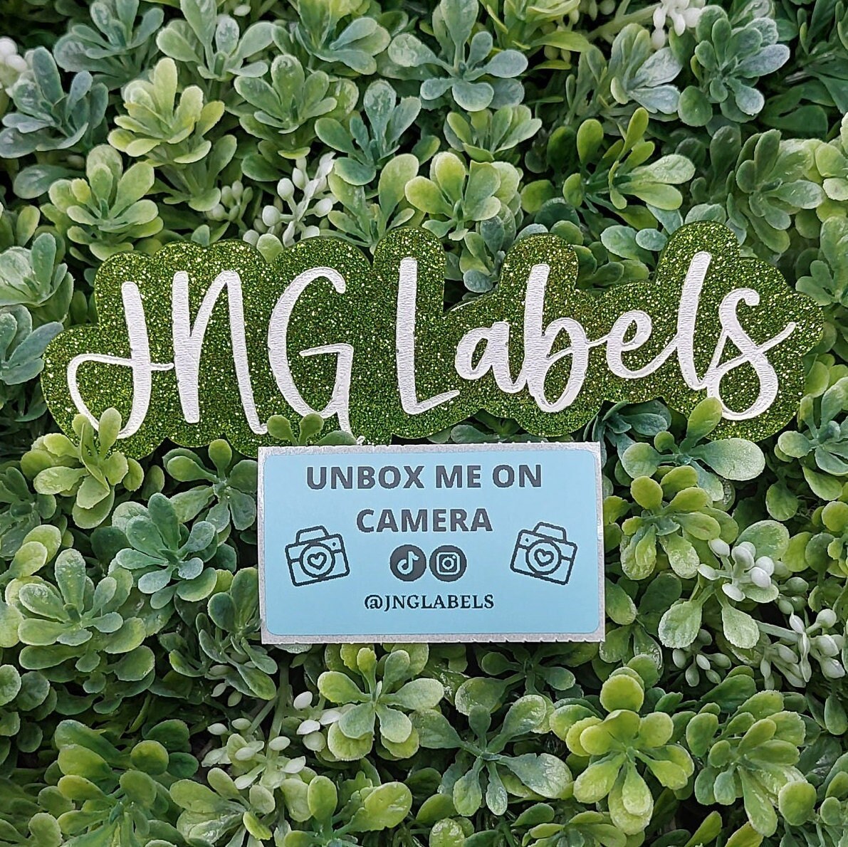 Personalized Unbox Me on Camera Labels Stickers Tiktok Instagram ...