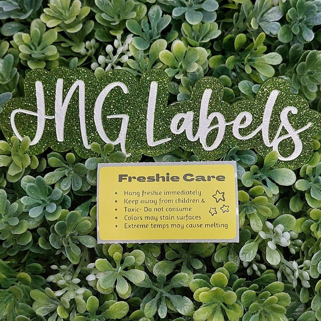 Freshie Care Packaging Labels Stickers Small Business - Etsy