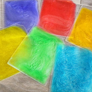 Poke Pouch Squish Mat, Squish Panel, Sensory Bag, Water Mat, Sensory ...