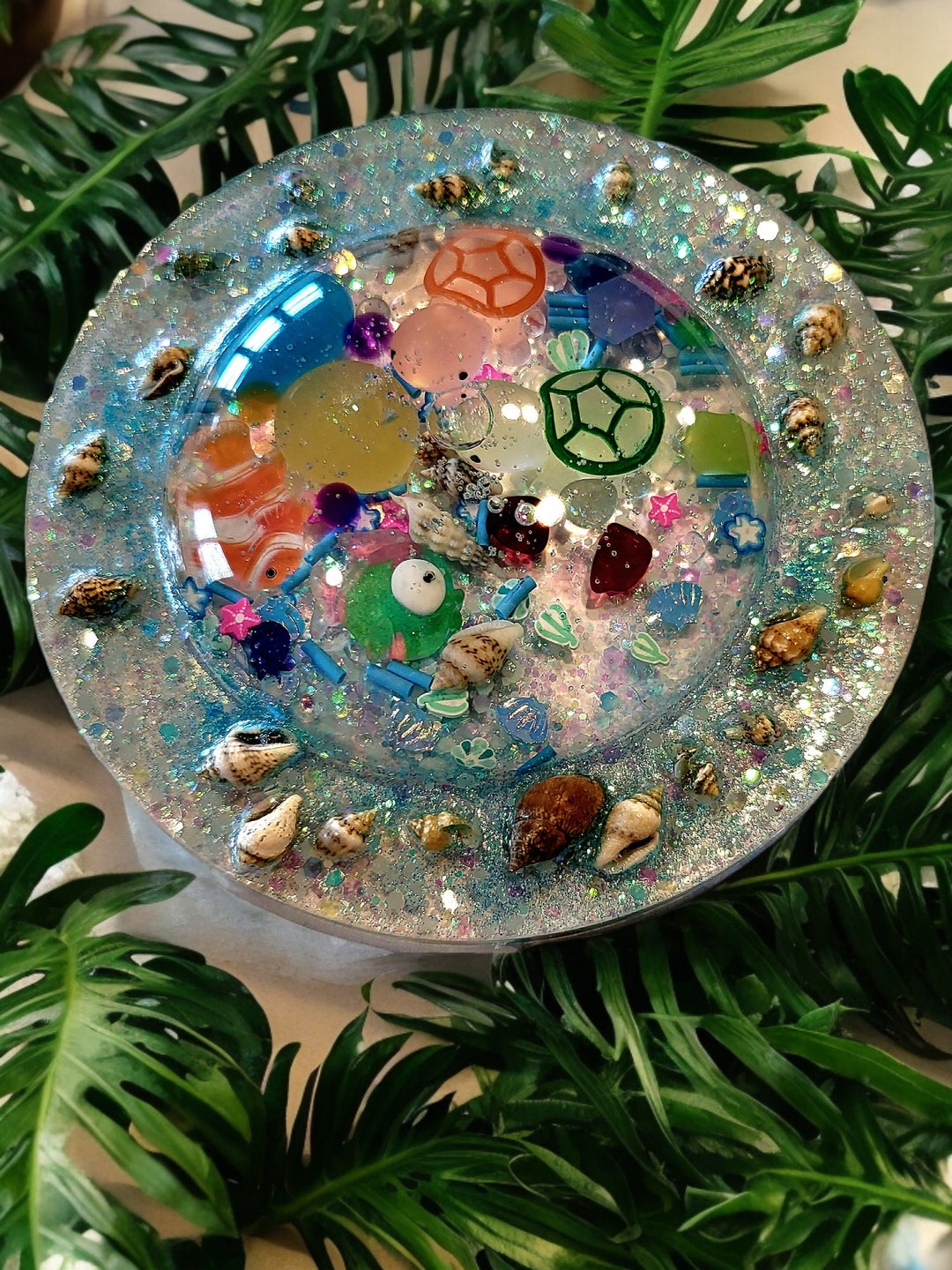 GLOW Liquid Motion Sensory Disk Sensory Bottle, Sensory Toy, Desk Toy ...