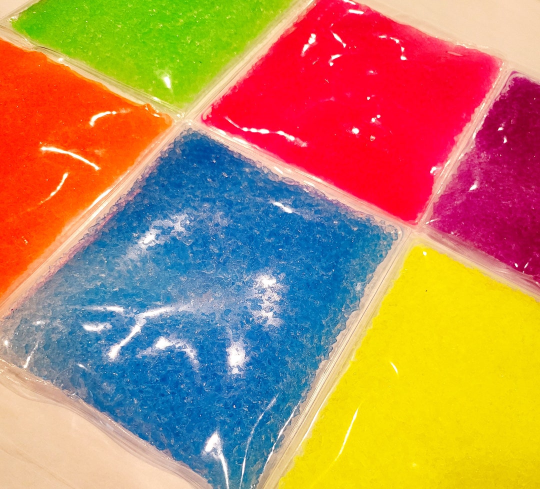 Poke Pouch Squish Mat, Squish Panel, Sensory Bag, Water Mat, Sensory ...