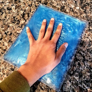 Poke Pouch Squish Mat, Squish Panel, Sensory Bag, Water Mat, Sensory ...