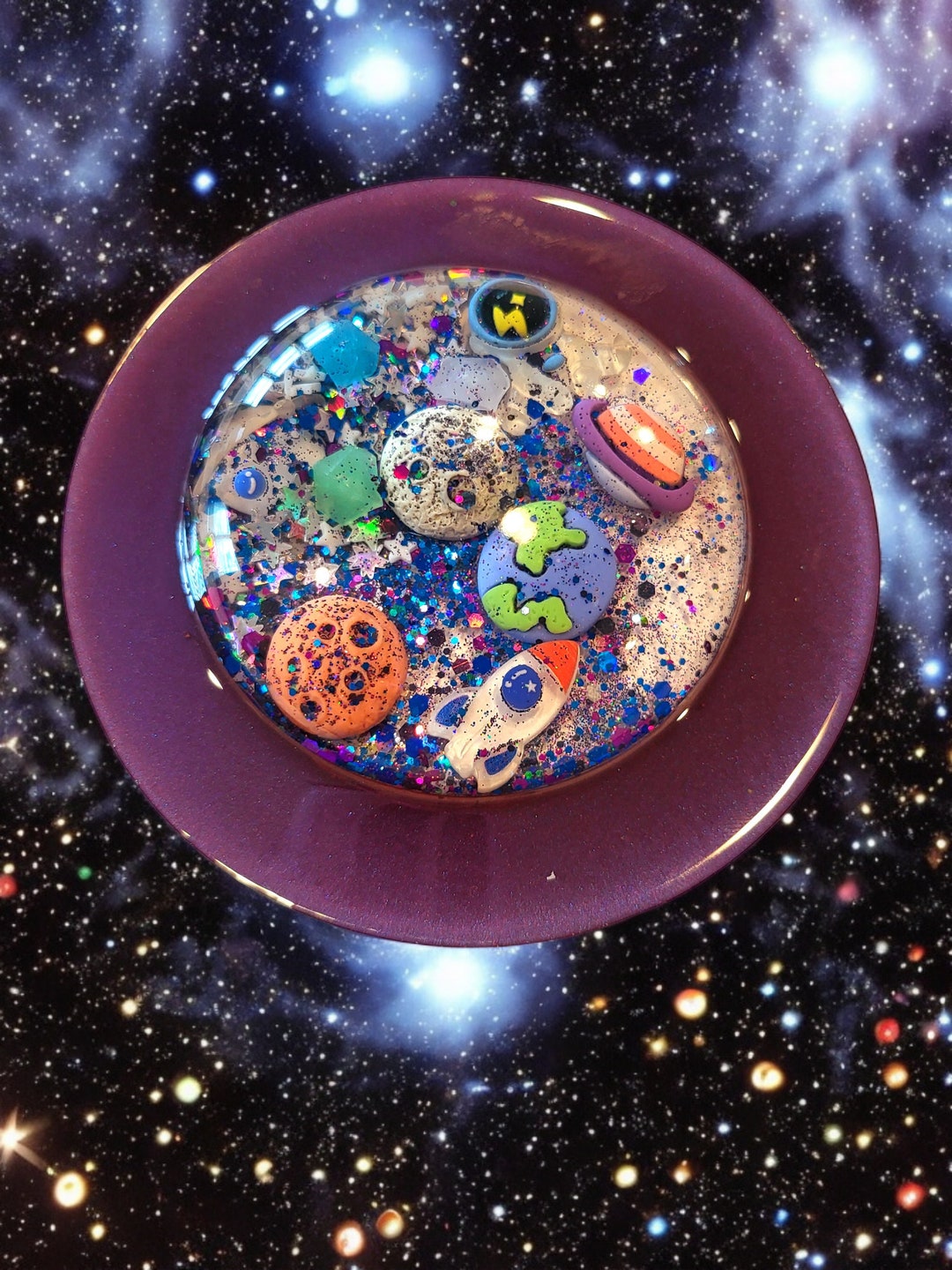 GLOW Liquid Motion Sensory Disk Sensory Bottle, Sensory Toy, Desk Toy ...