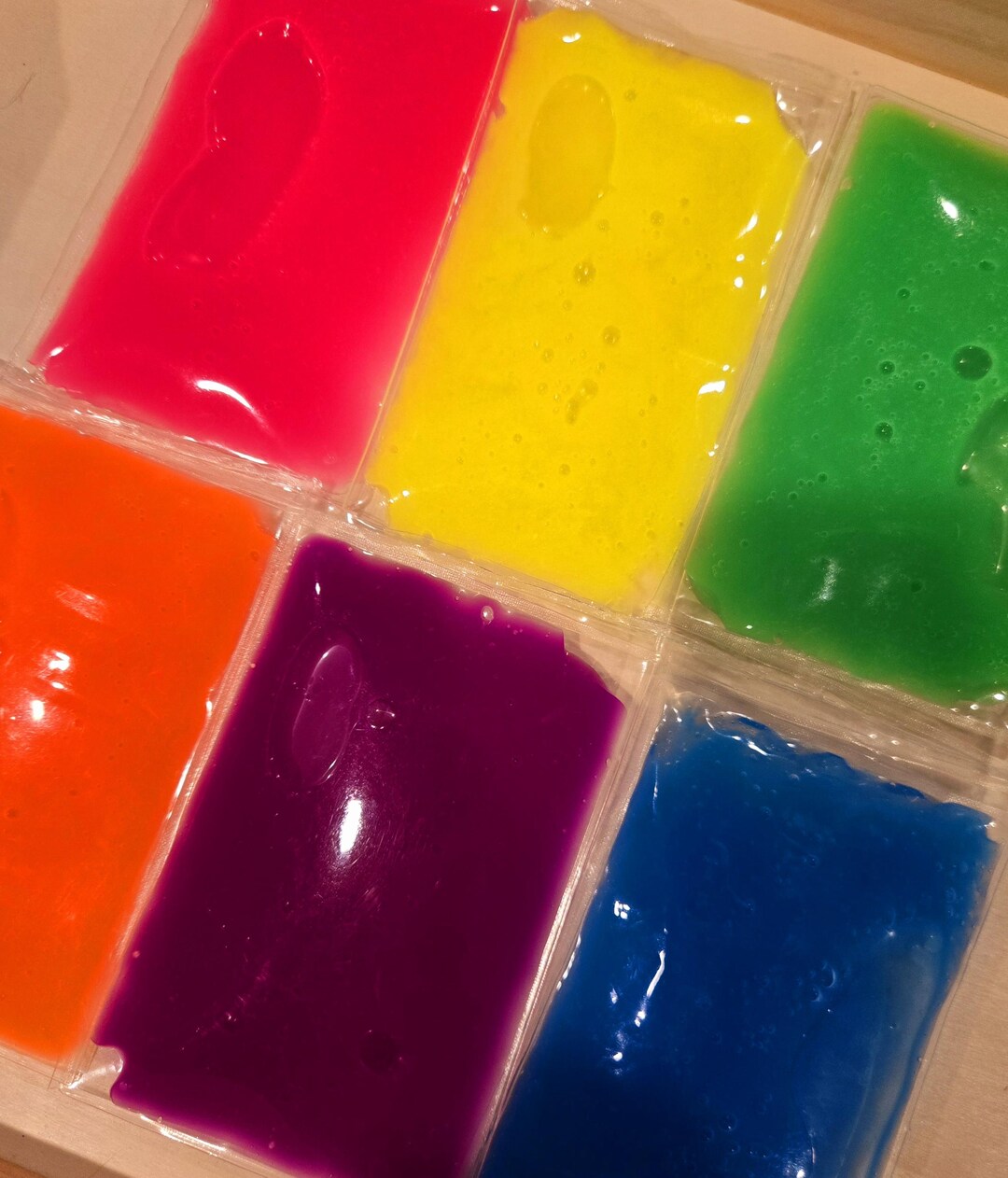 Squish Bag Sensory Bag, Squish Panel, Stress Ball, Slime, Putty, Desk ...