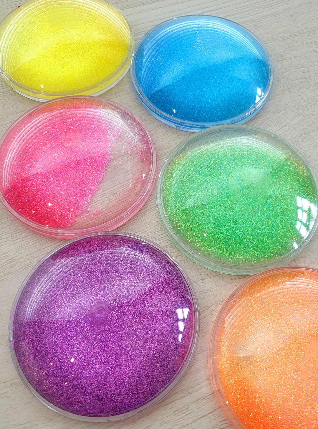 Sensory Disk (6) | Sensory Toy, Fidget Toy, Desk Toy, Sensory Bottle ...