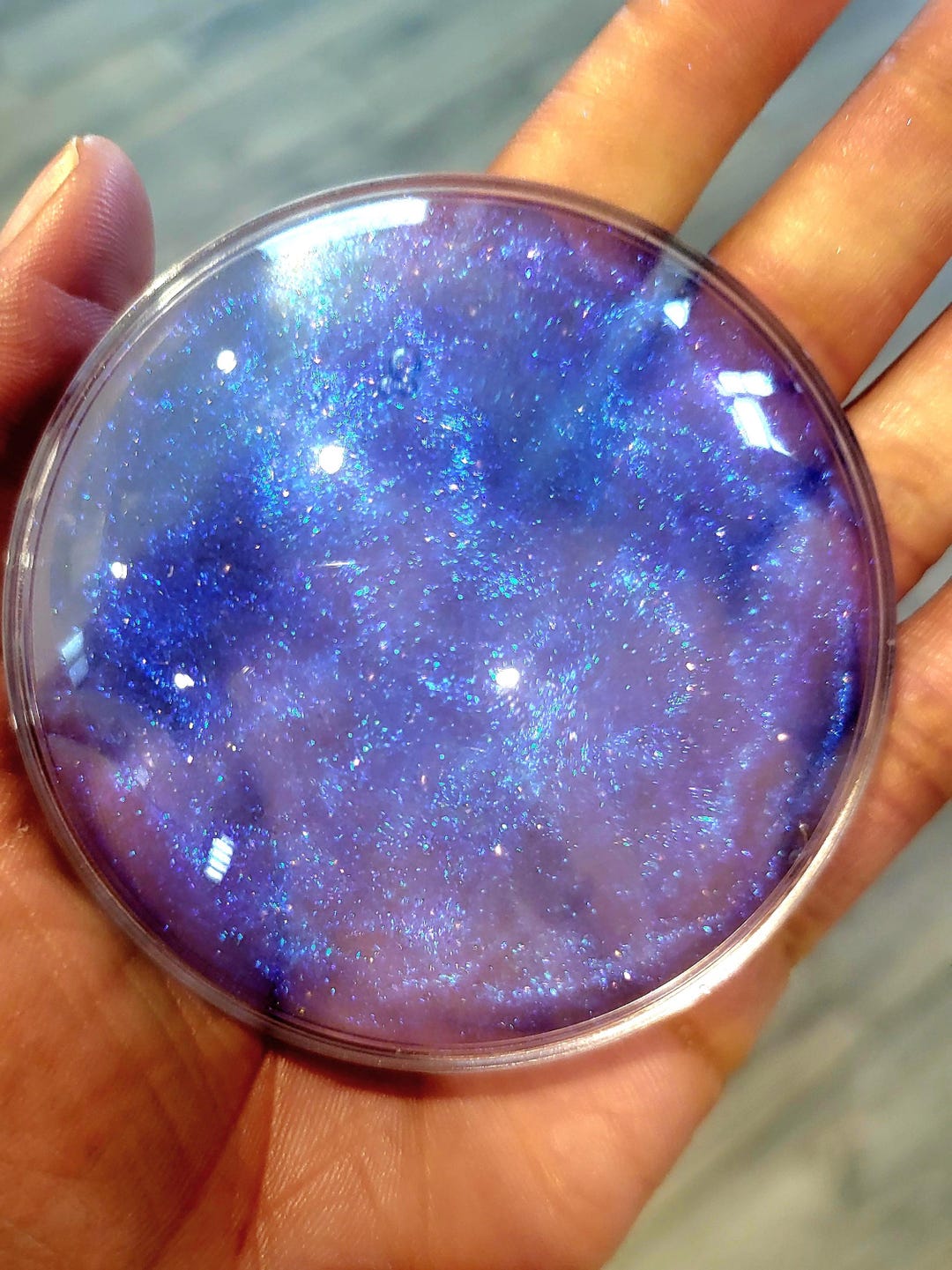 Aurora Sensory Disk: Liquid Motion Fidget Toy - Anxiety Relief - Etsy