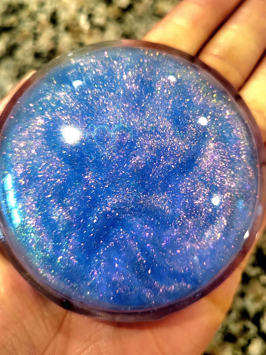 Sensory Disk Sensory Bottle, Fidget, Desk Toy, Stim, Liquid Motion ...