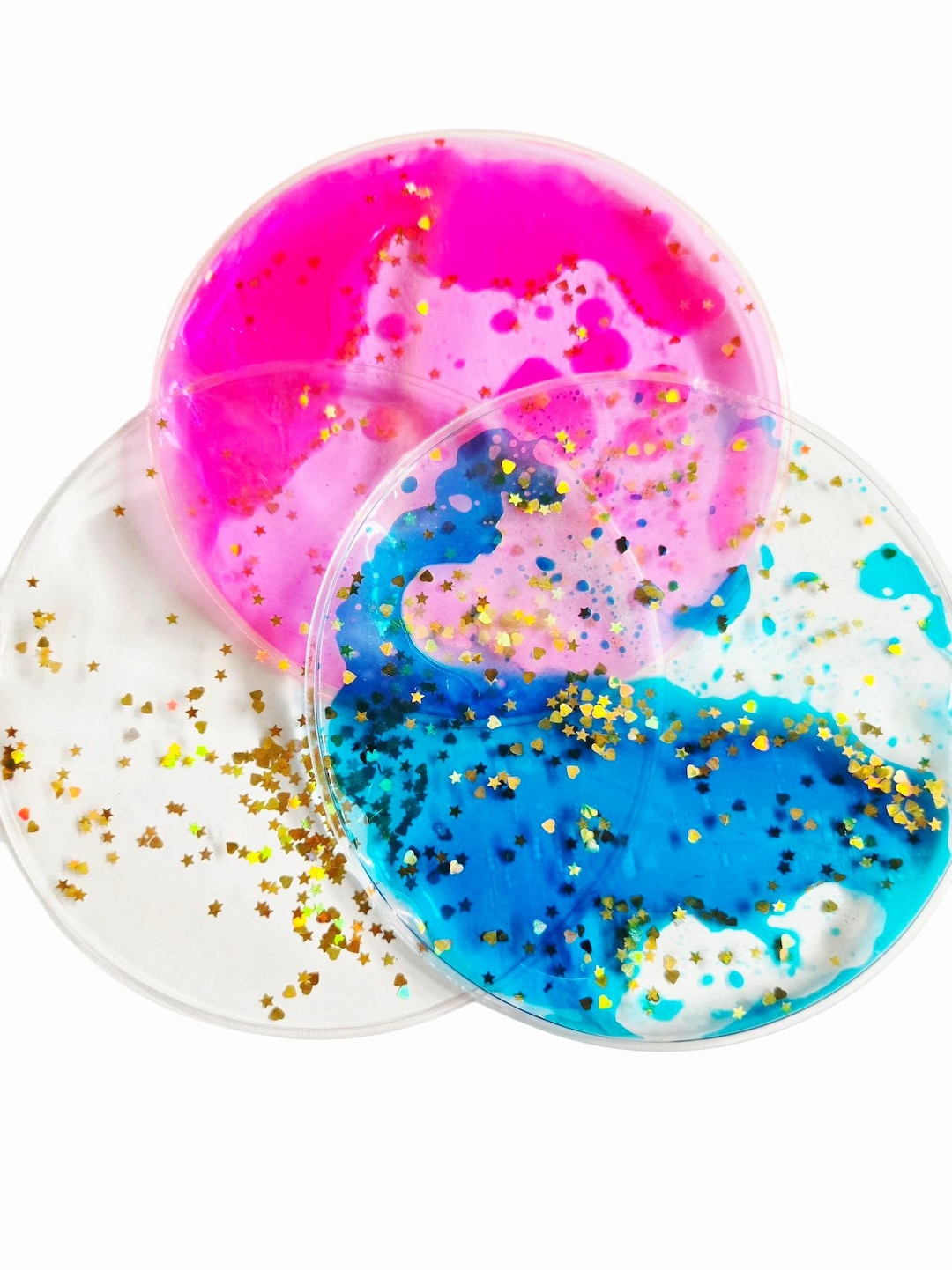 Sensory Squish Mat: Color Mixing Fidget Toy - Etsy
