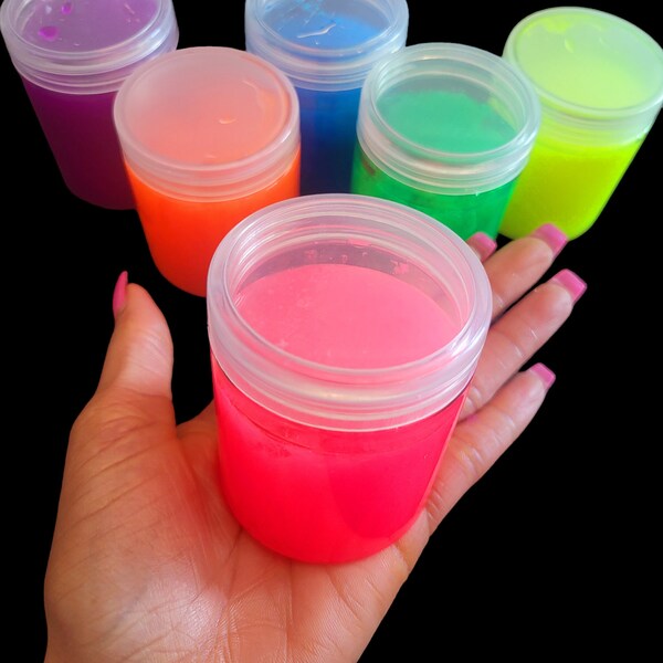 Orange Neon Slime - Etsy