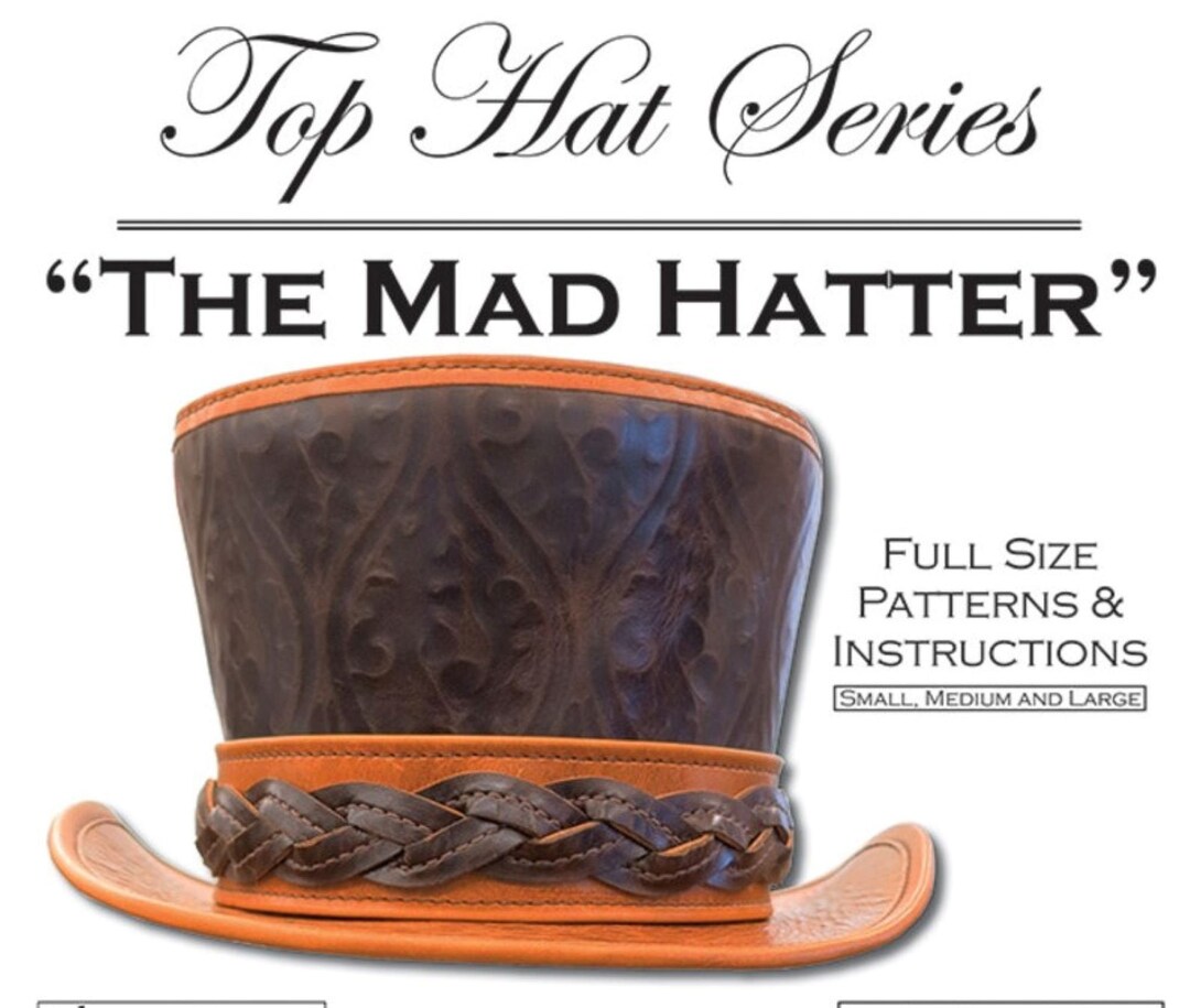 Top Hat Pattern Pack, the Madhatter - Etsy