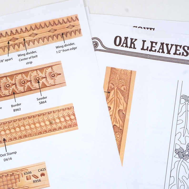 PATTERN, BELT Tracing and Tooling - Etsy