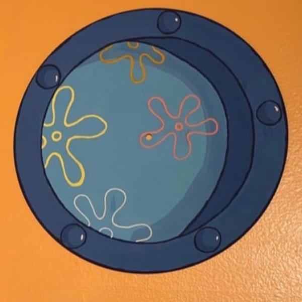 Spongebob Window - Etsy