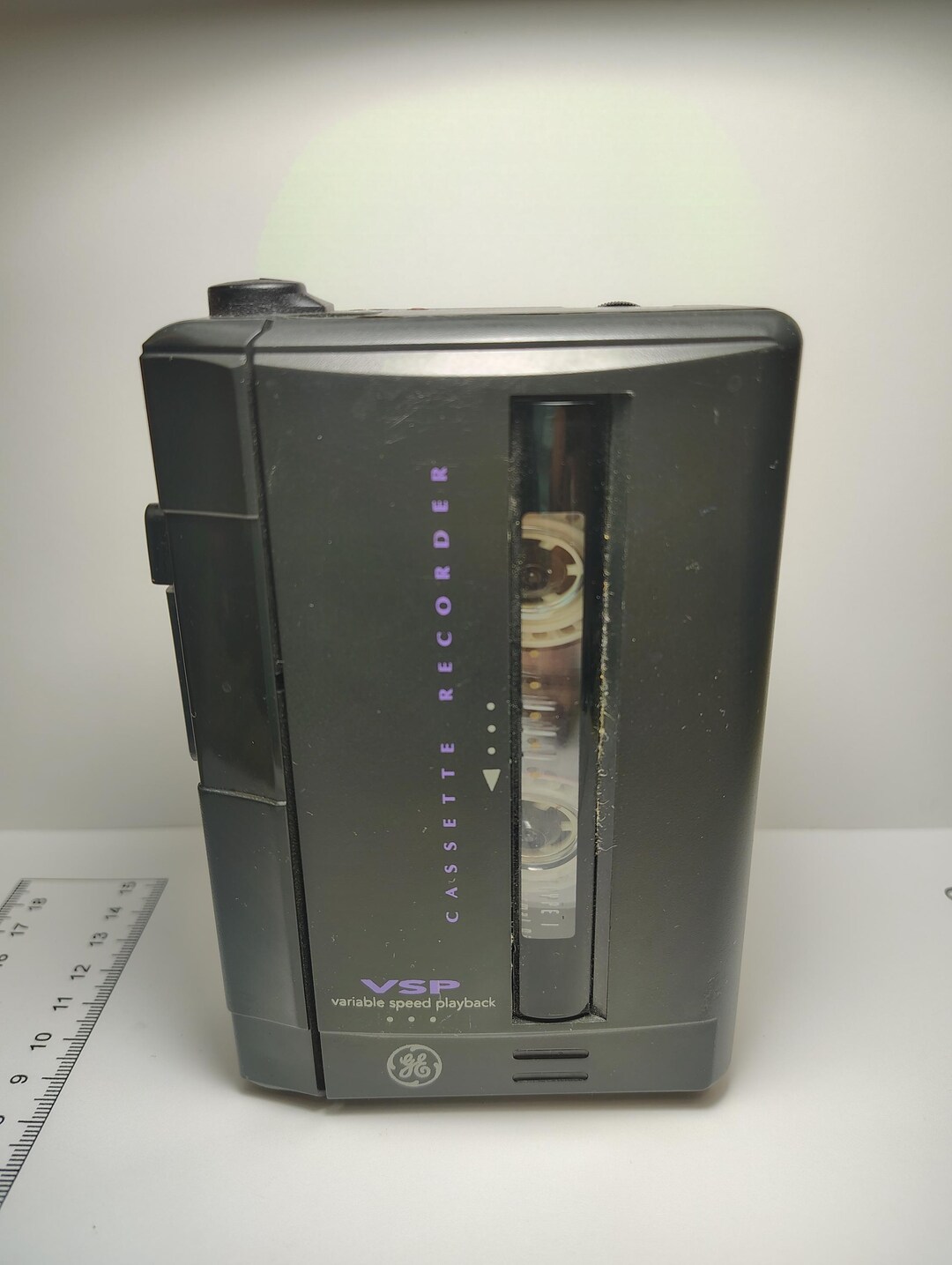 Vintage GE Portable Cassette Recorder | Variable Speed Playback VSP ...