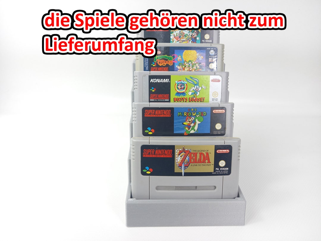 Rapid Factory Stand Suitable for Super Nintendo Games SNES Holder Stand ...