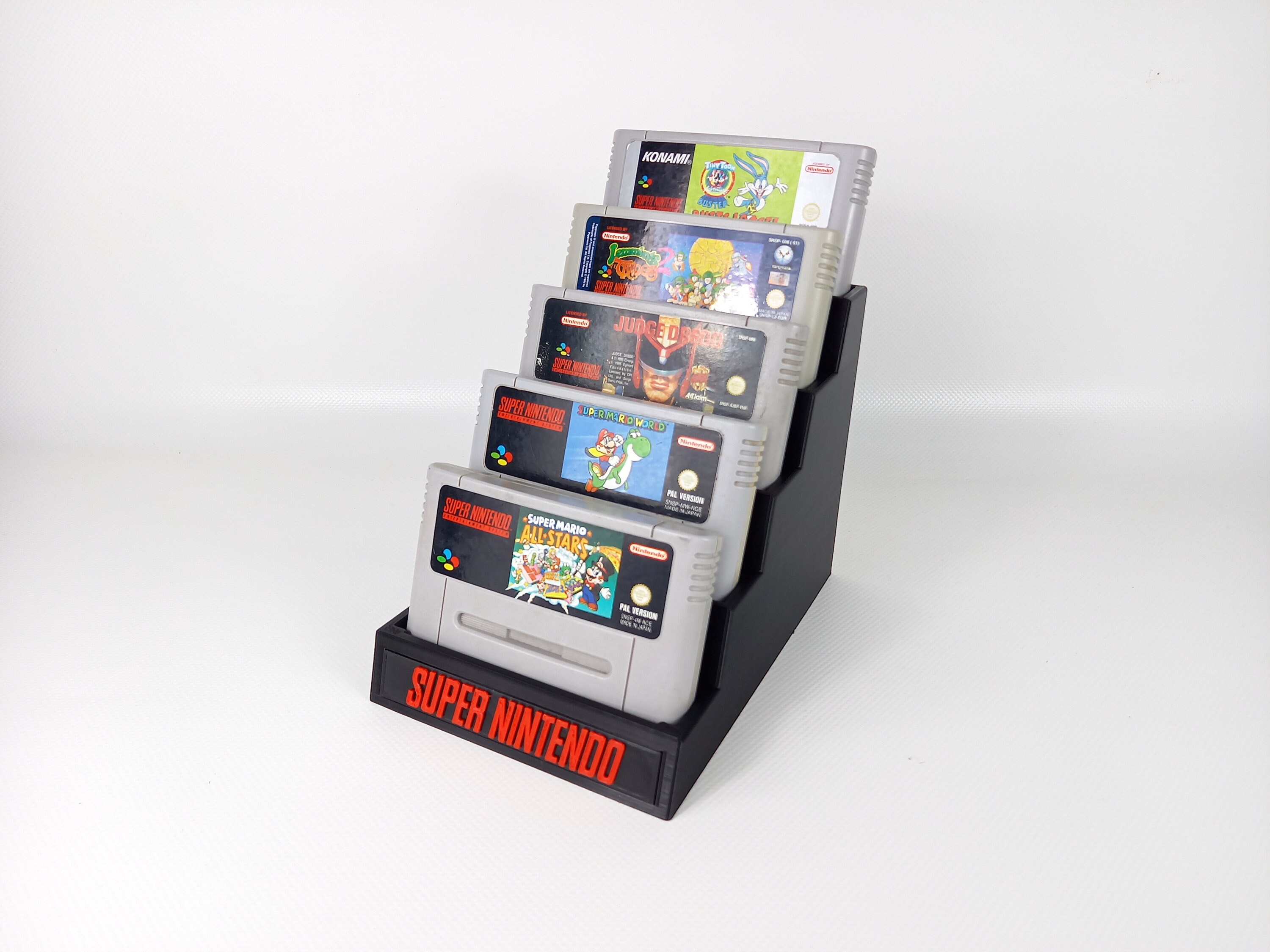 Stand for Super Nintendo Games SNES Holder Stand Presentation | Etsy