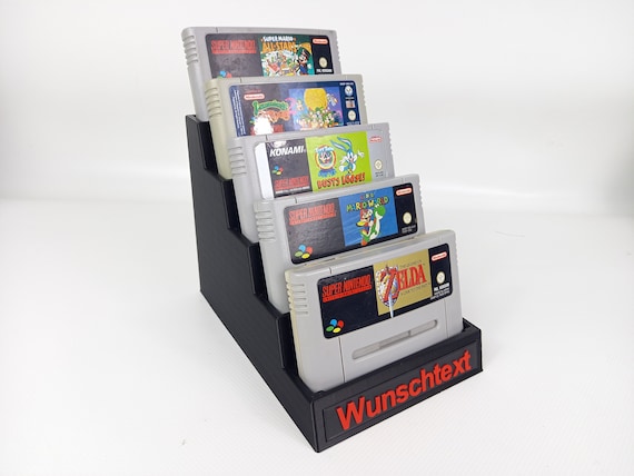 Stand for Super Nintendo Games SNES Holder Stand Presentation - Etsy UK
