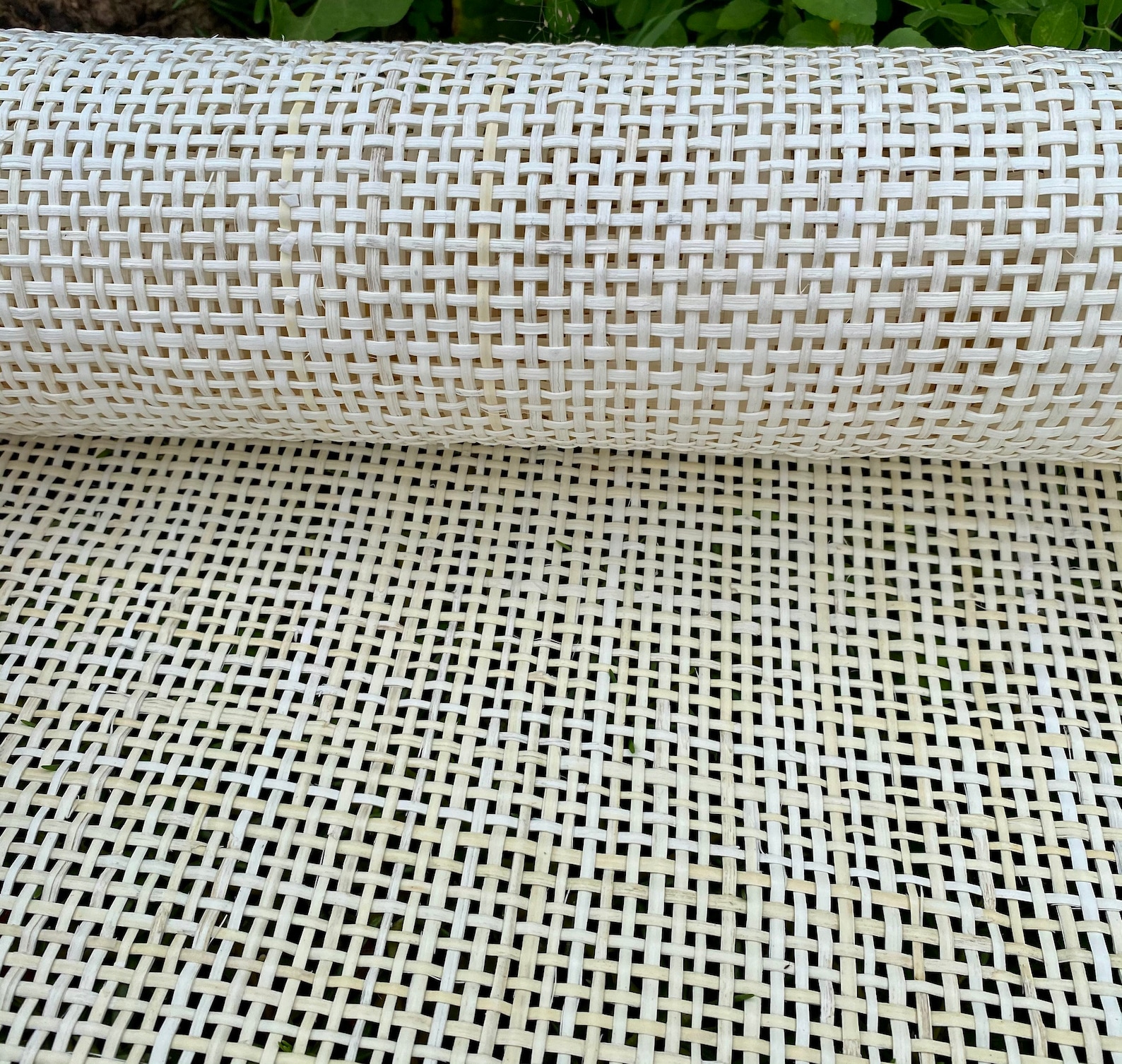36" Wide, BLEACHED Radio Weave, Cane Webbing Roll, Length in Variation ...