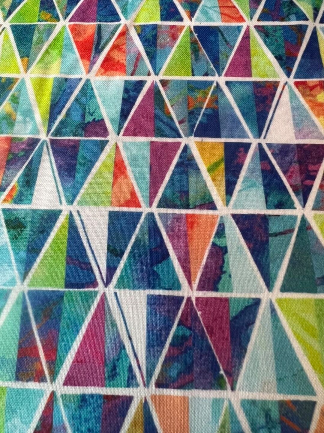 Wild Animals Multi Colored Triangle Pattern - Etsy