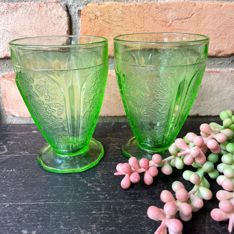 Depression Glassware - Etsy