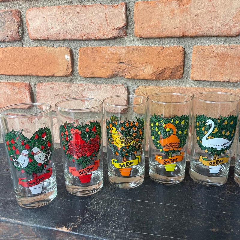 Christmas Glassware - Etsy
