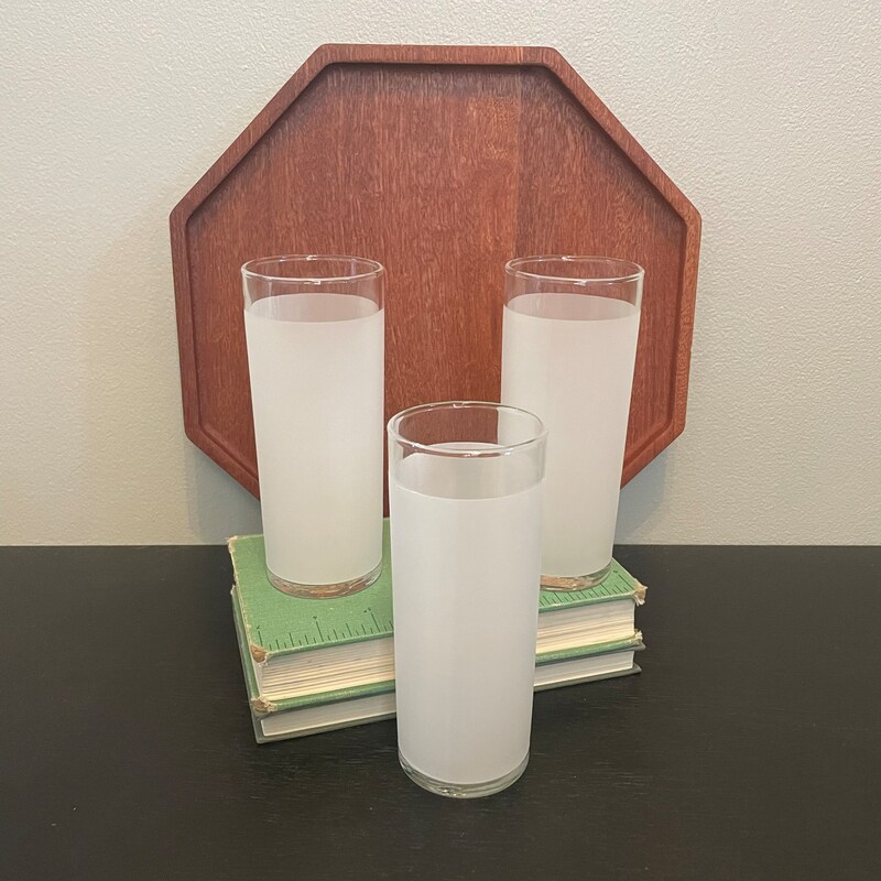 Frosted Glasses - Etsy