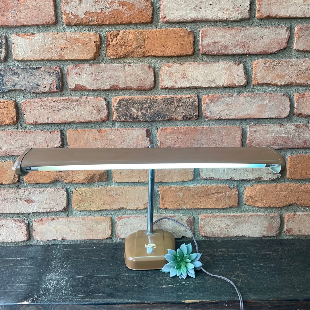 Vintage Adjustable Drafting Table Lamp - 12" Tall 19" Wide - Etsy