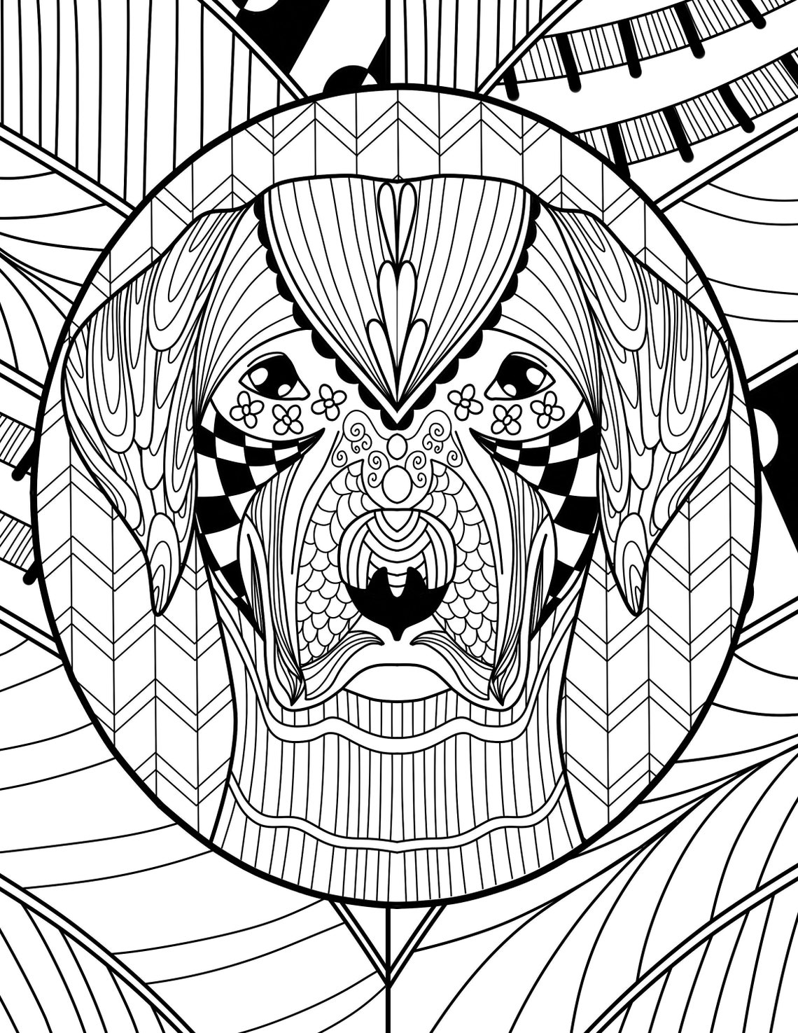 20 Zen Coloring Pages (digital PDF) - Etsy