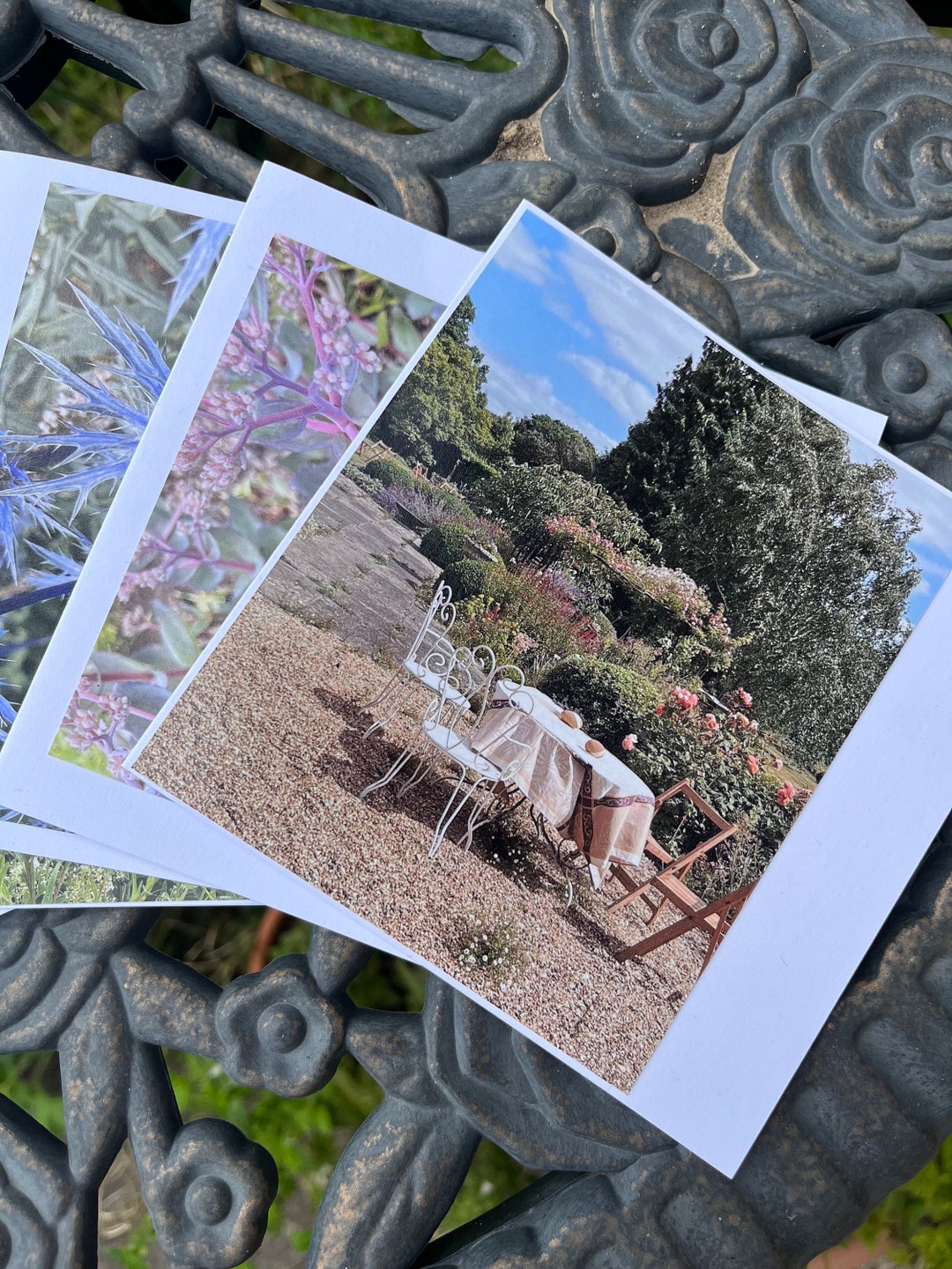 5 X Natural Cards - Etsy