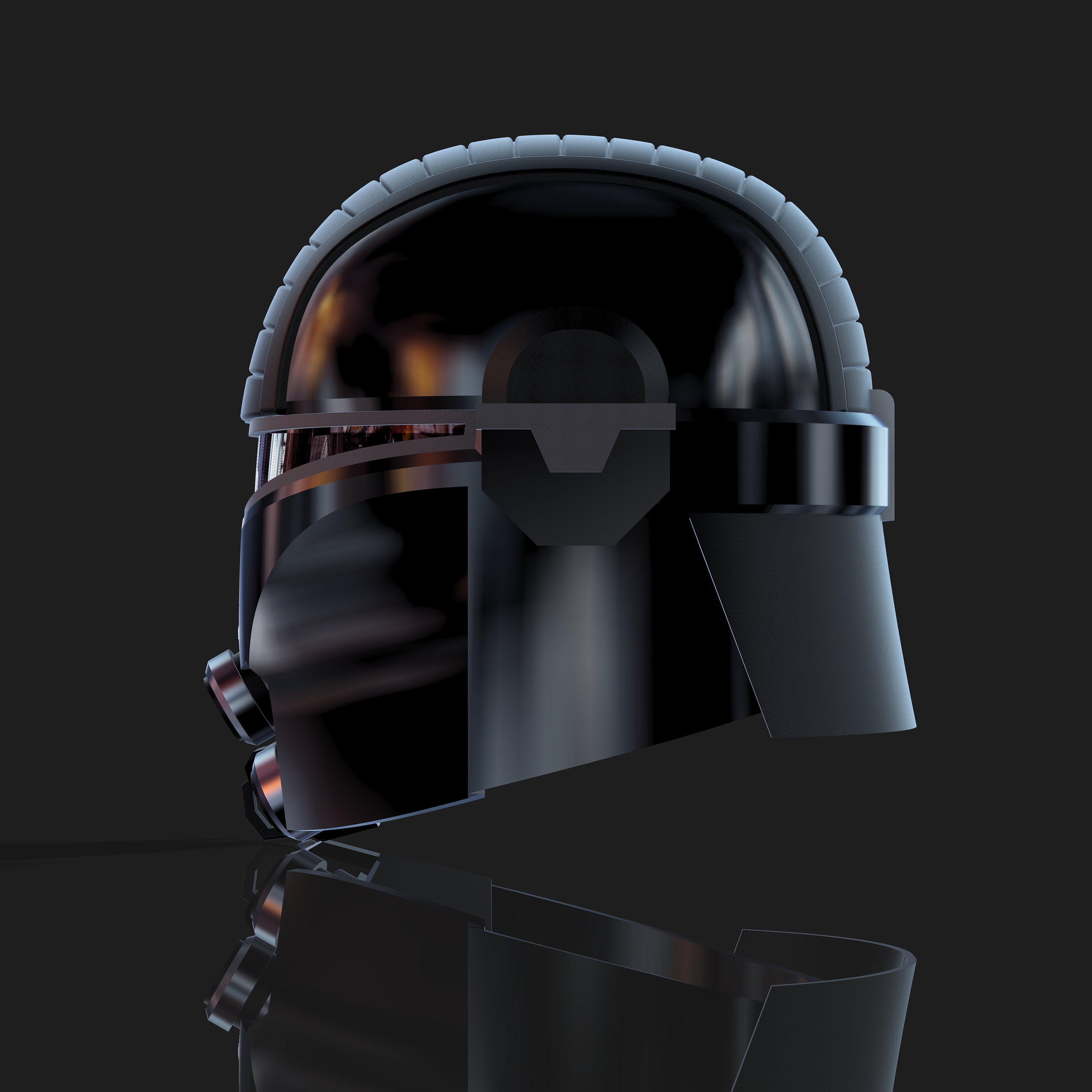 The Jedi Hunter - Mandalorian inspired Helmet — JTM.Props