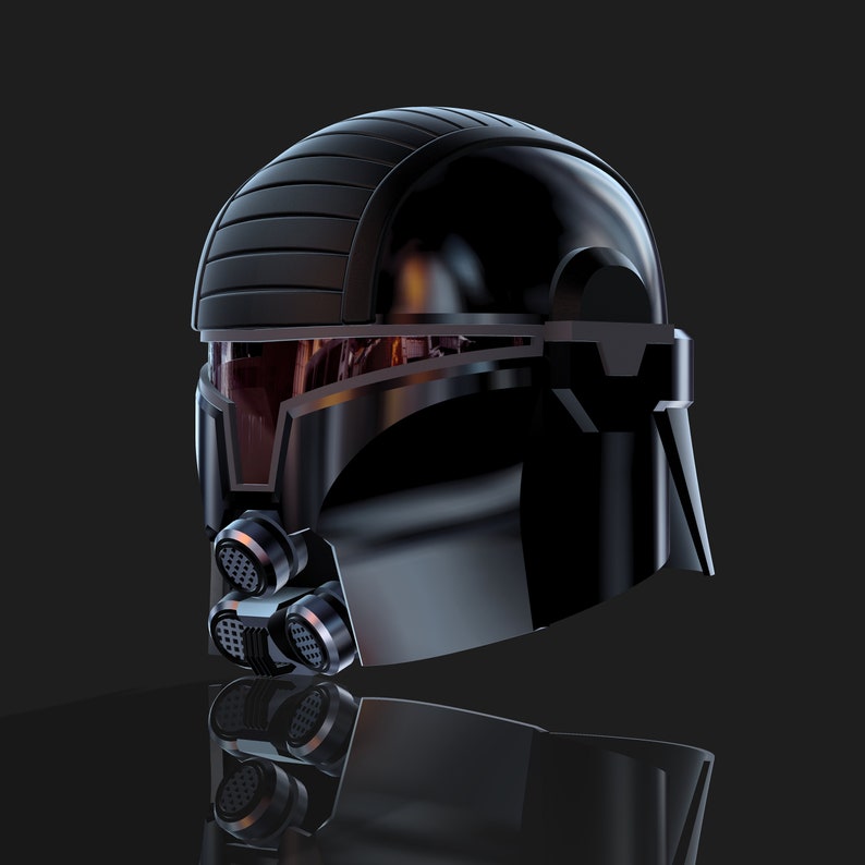 The Jedi Hunter Mandalorian Inspired Helmet - Etsy