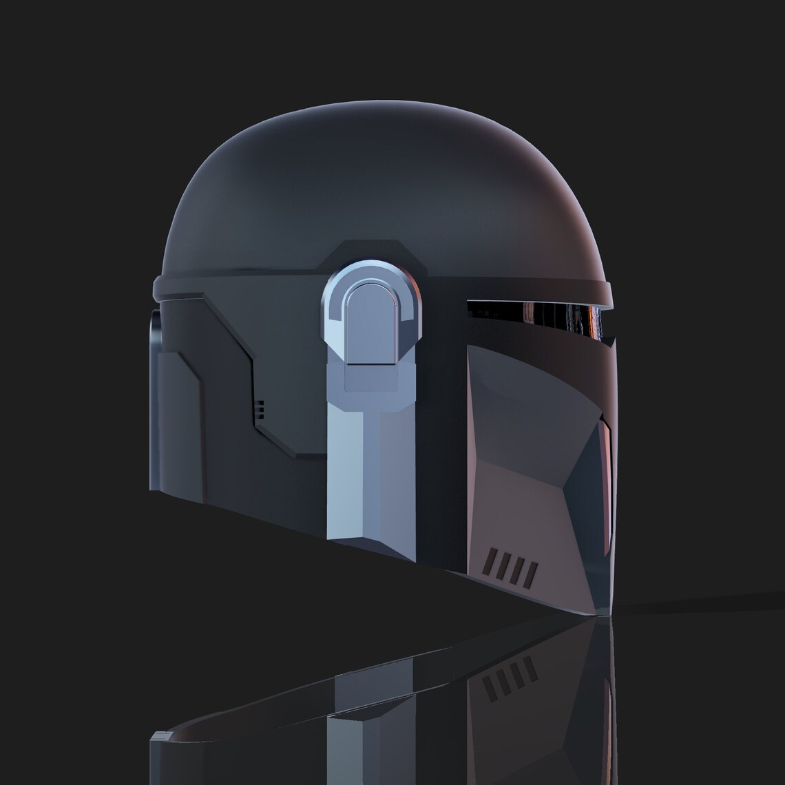 The Covert Mandalorian Inspired Helmet - Etsy